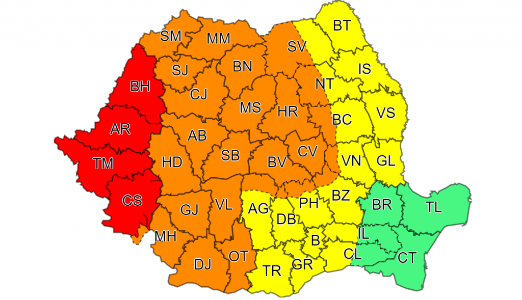 Stiri meteo | Ultimele stiri despre situatia meteorologica din Romania