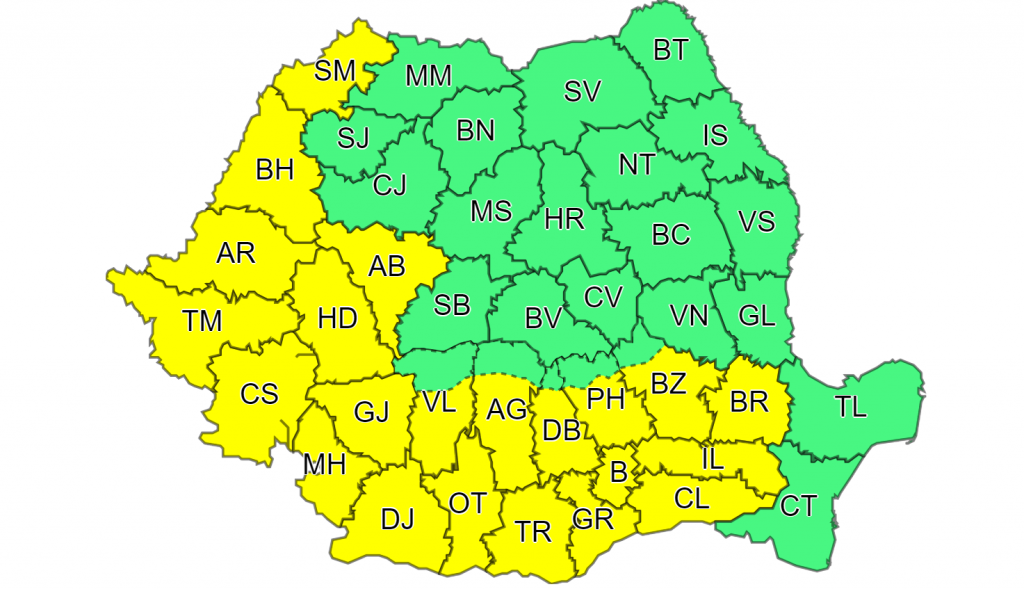 Stiri meteo | Ultimele stiri despre situatia meteorologica din Romania