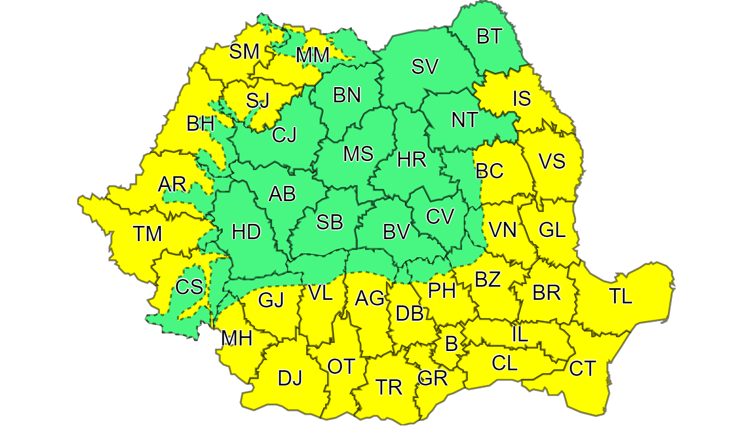 Cod galben: val de căldură între 28 și 30 august | Stiri meteo