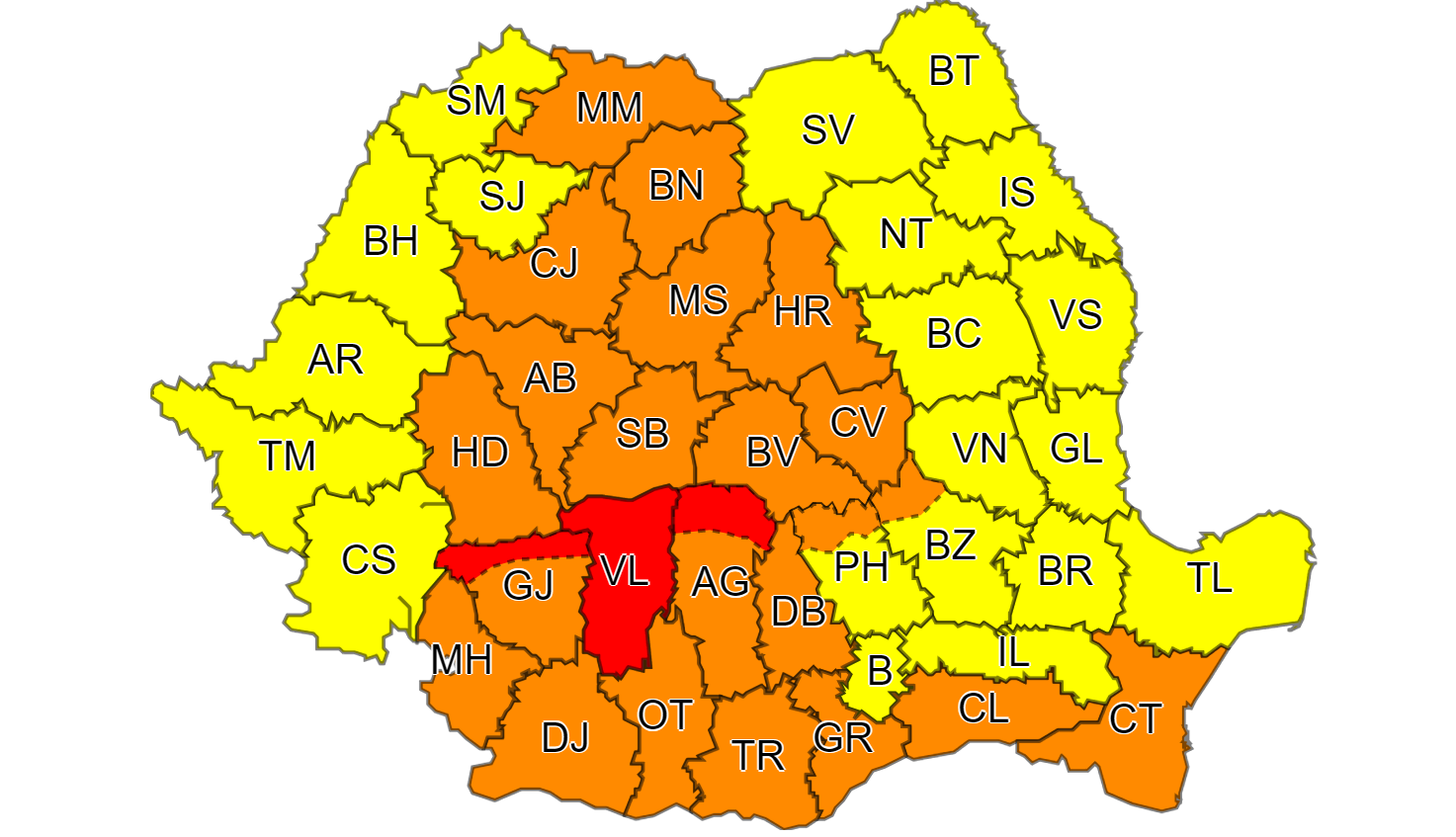 Cod ROȘU: ploi abundente în 2 și 3 septembrie | Stiri meteo