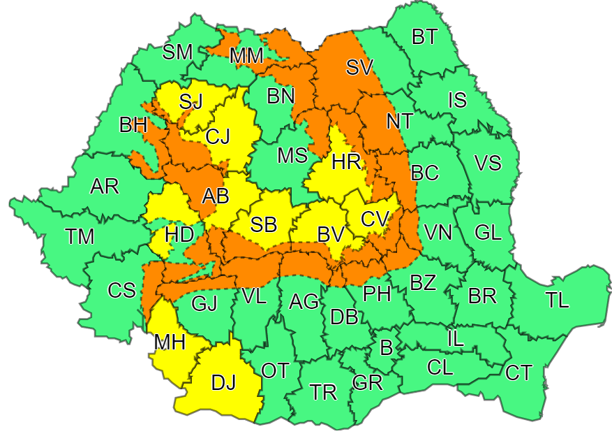 Stiri meteo | Ultimele stiri despre situatia meteorologica din Romania