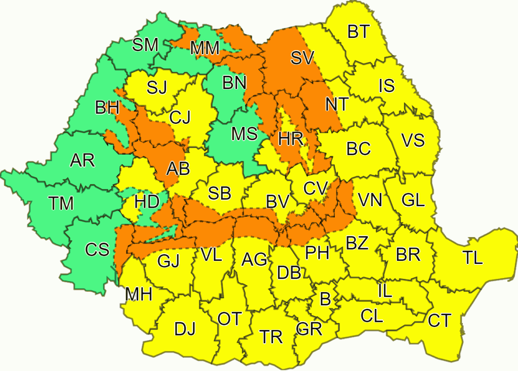 Stiri meteo | Ultimele stiri despre situatia meteorologica din Romania