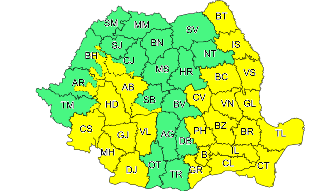 Stiri meteo | Ultimele stiri despre situatia meteorologica din Romania