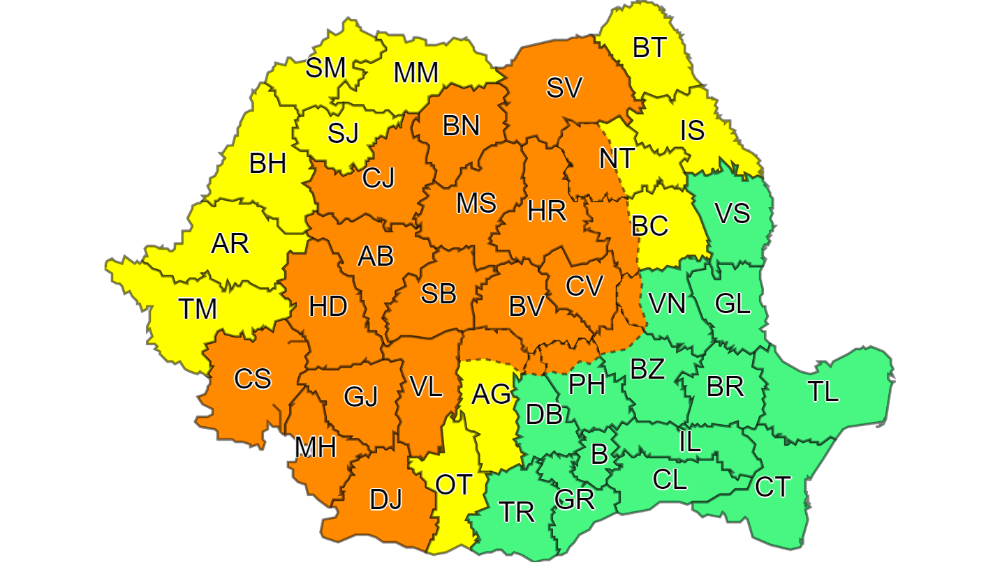 Cod portocaliu 5 iulie: instabilitate atmosferică accentuată | Stiri meteo