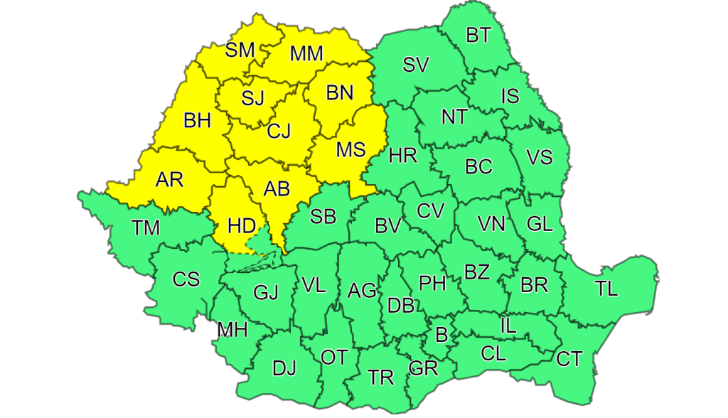 Cod ROȘU în 25 și 26 iulie: temperaturi extreme, disconfort termic ...