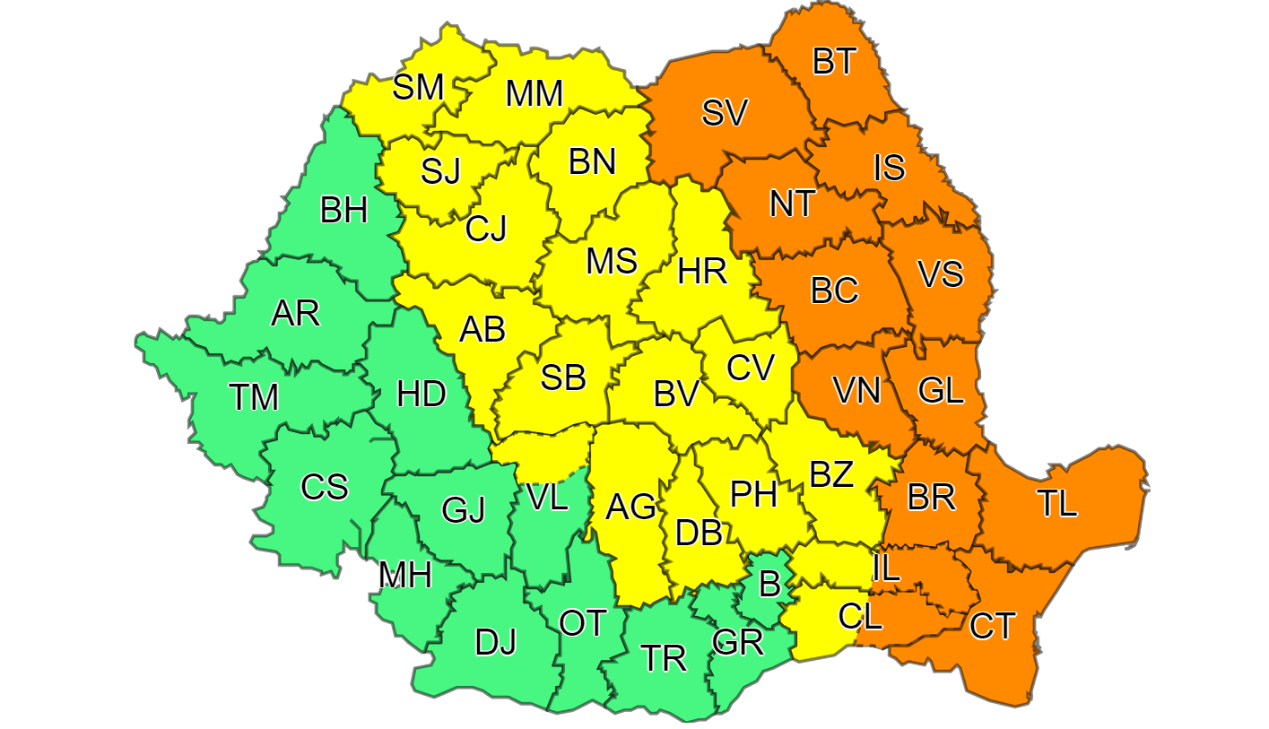 Cod portocaliu 6 august: instabilitate atmosferică accentuată | Stiri meteo