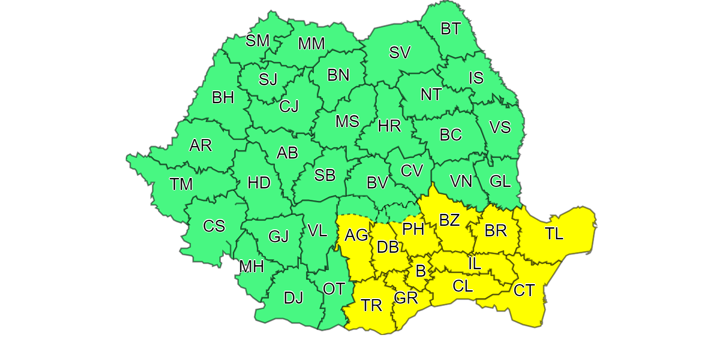 Stiri meteo | Ultimele stiri despre situatia meteorologica din Romania