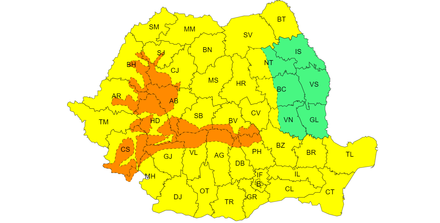 Stiri meteo | Ultimele stiri despre situatia meteorologica din Romania