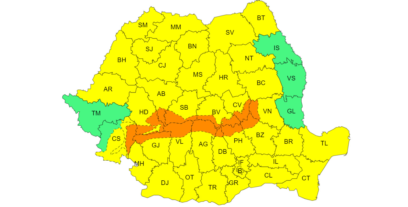 Stiri meteo | Ultimele stiri despre situatia meteorologica din Romania