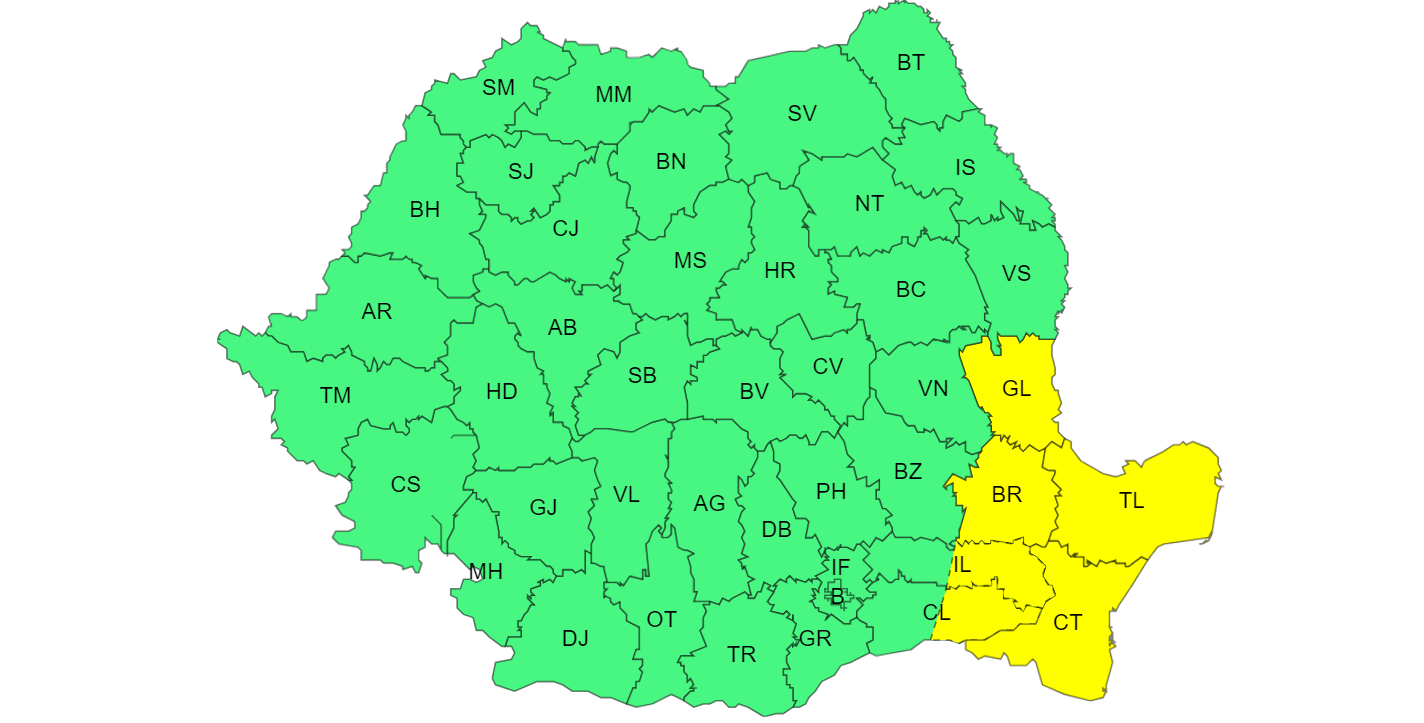 Stiri meteo | Ultimele stiri despre situatia meteorologica din Romania