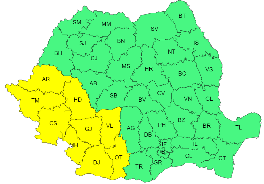 Stiri meteo | Ultimele stiri despre situatia meteorologica din Romania