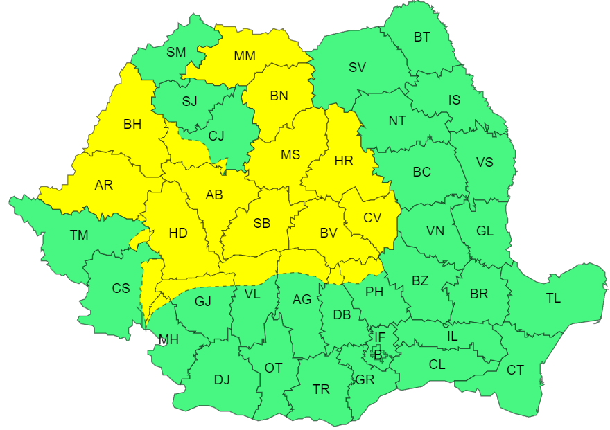 Stiri meteo | Ultimele stiri despre situatia meteorologica din Romania