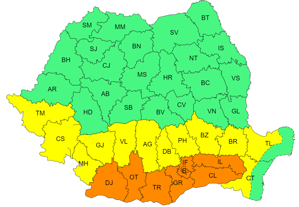 Stiri meteo | Ultimele stiri despre situatia meteorologica din Romania