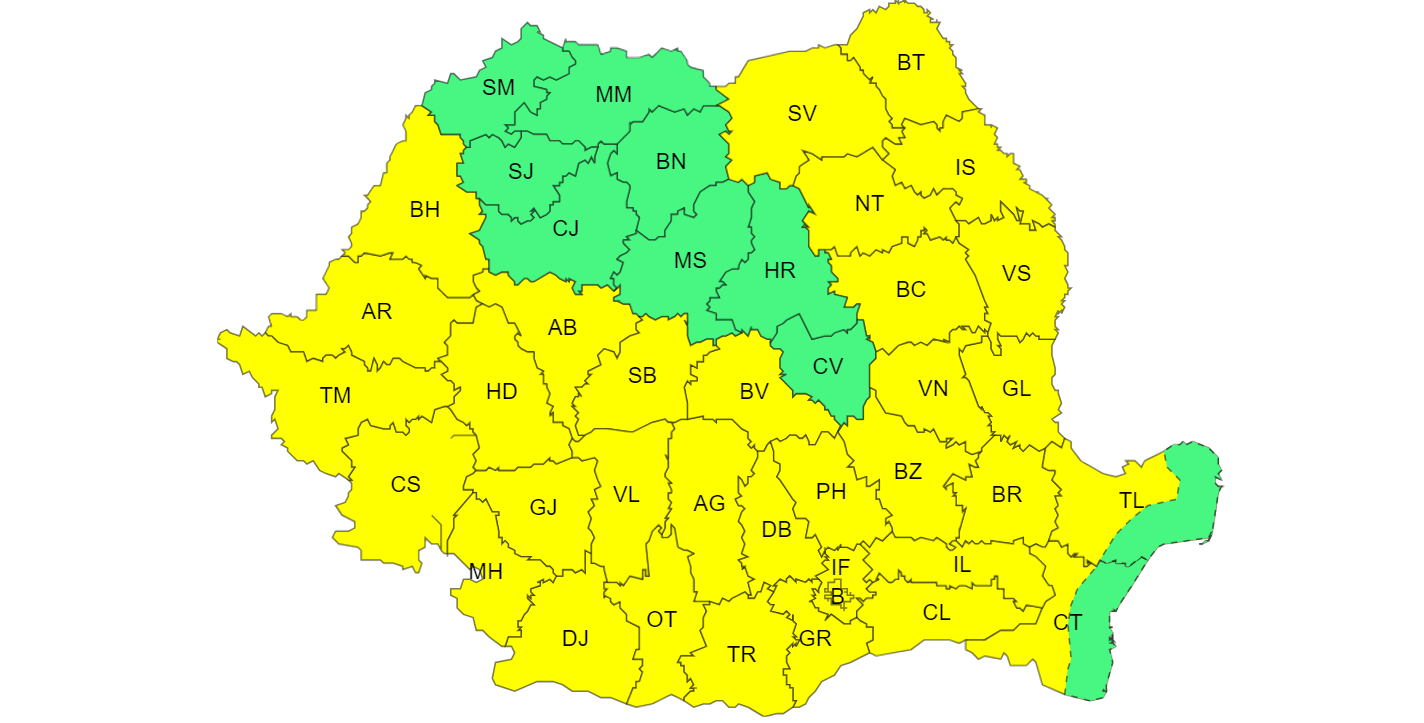 Stiri meteo | Ultimele stiri despre situatia meteorologica din Romania