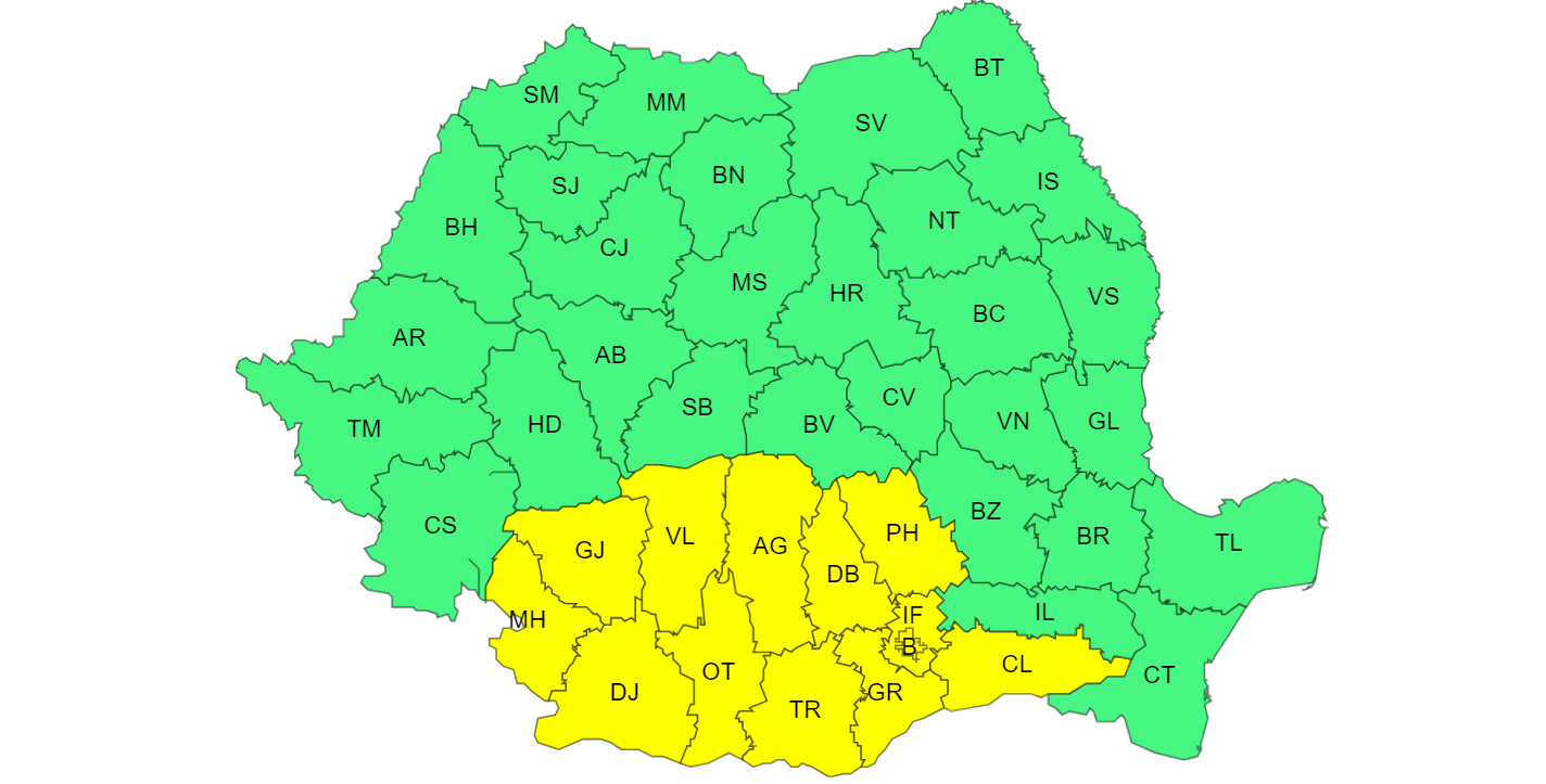 Stiri meteo | Ultimele stiri despre situatia meteorologica din Romania