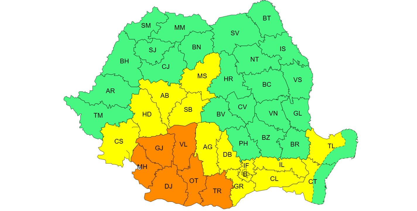 Cod roșu 6 – 7 iulie: val de căldură intens și persistent, caniculă ...