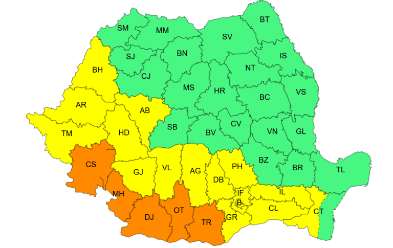 Cod ROȘU 22 – 23 iulie: val de căldură persistent și intens | Stiri meteo